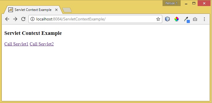 How to access ServletContext parameters - Ebhor.com